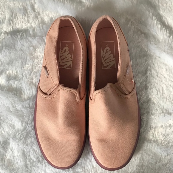 Vans | Shoes | Vans Slipon Translucent Gum Sole Pink | Poshmark